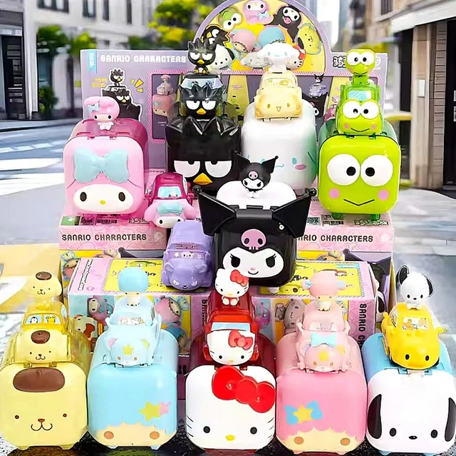 NIB GENUINE MINISO Sanrio Blind Box Character Figure Riding Family ...