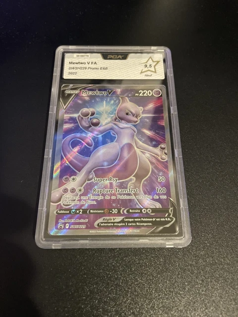 CARTE POKÉMON MEWTWO V - SWSH229 | Full Art Promo [PCA 9,5] EUR 29,90 - PicClick FR