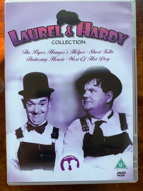 LAUREL ET HARDY Collection DVD Quatre Films Y Compris The Papier Hanger's Aide EUR 16,40 ...
