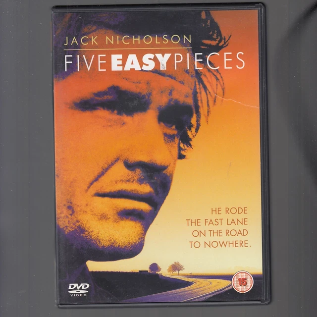 FIVE EASY PIECES 1970 [DVD] Jack Nicholson/Bob Rafelson + BOOKLET [MORE ...