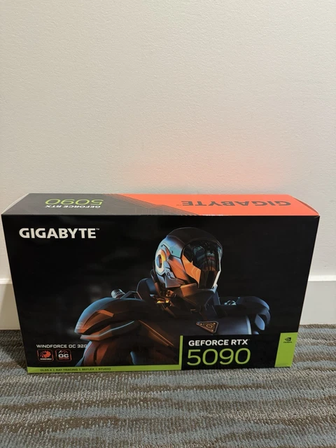 GIGABYTE WINDFORCE GEFORCE RTX 5090 32GB GDDR7 Graphics Card- BRAND NEW ...
