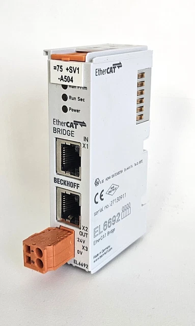 BECKHOFF EL6692 ETHERCAT Bridge EL6692 EUR 89,00 - PicClick DE