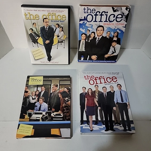 LOT OF 4 The Office DVD Boxed Sets - Complete Seasons 1, 3, 4 & 6 $9.95 ...