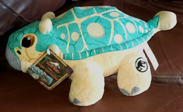 JURASSIC WORLD ANKYLOSAURUS Camp Cretaceous Bumpy Baby Dinosaur Soft ...