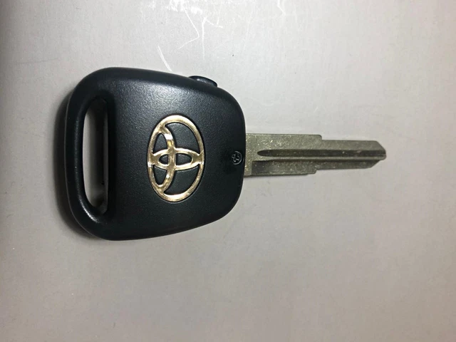 GENUINE TOYOTA KEYLESS One button REFURBISHED REMOTE BLANK FOB KEY fits ...