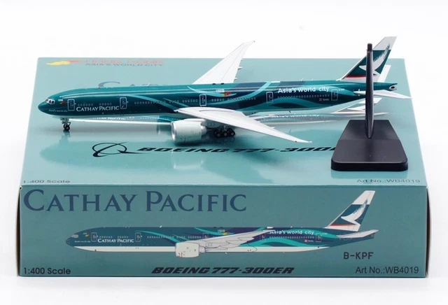 AVIATION 400 CATHAY Pacific B-KPF Boeing 777-300 Model Aircraft £52.95 ...