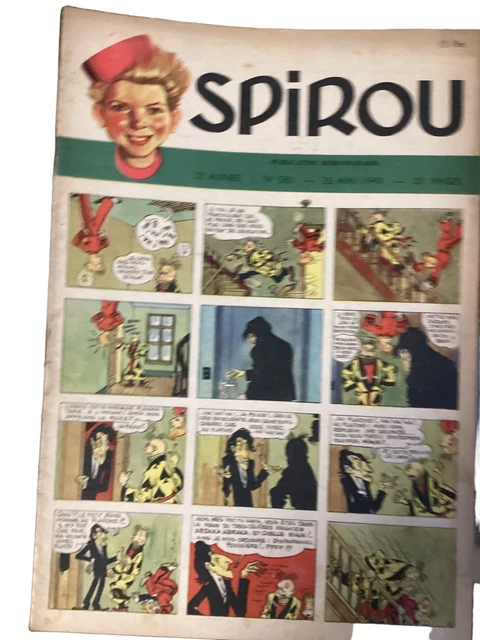 ANCIENNE REVUE SPIROU Vintage Bande Dessinée Livre Pas Lucky Luke Astérix 1949 EUR 4,00 ...