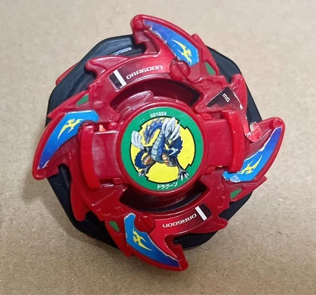 BAKUTEN SHOOT BEYBLADE Dragoon V Fire Blood ver. Magnecore Series EUR ...