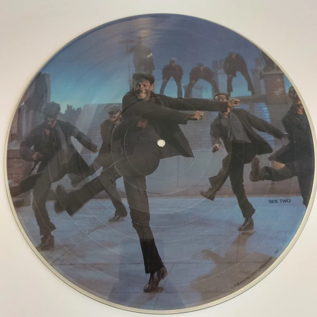 MARY POPPINS PICTURE Disc Disneyland Records 3104 LP vinyl vintage 1981 ...