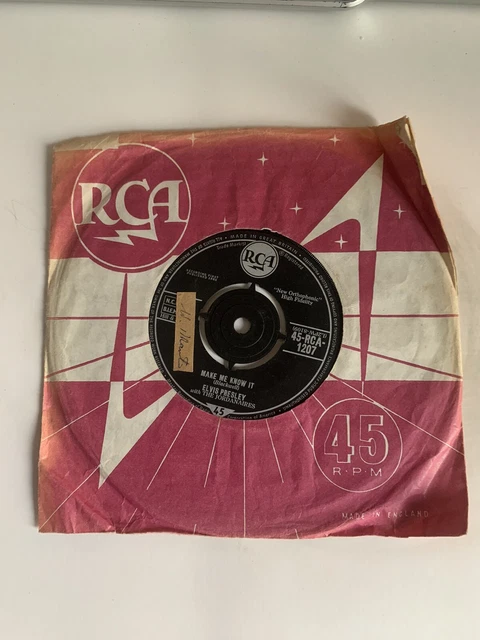 Excellent État Elvis Presley Its Now Or Never O Sole Mio Make