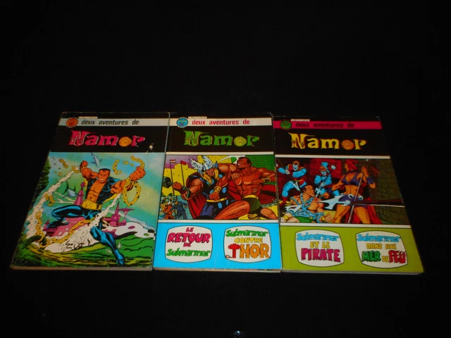 NAMOR ARTIMA COLOR Marvel superstar album 1, 12, 15 EUR 24,00 - PicClick FR