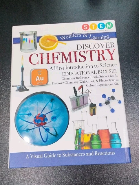 DISCOVER CHEMISTRY WONDERS of Learning Educational Box Set Intro to ...