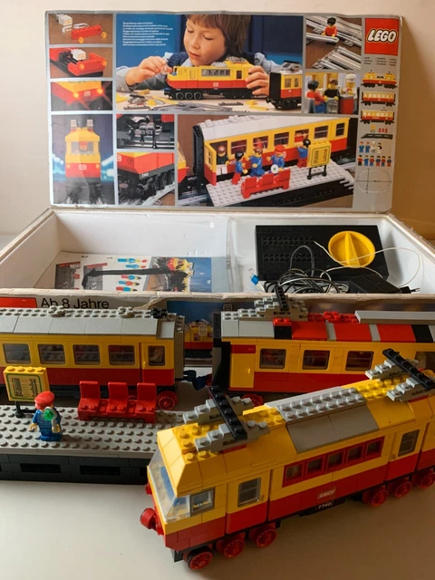 LEGO ELECTRIC INTER City Train Set Vintage - Lego 7740 - Freestyle ...