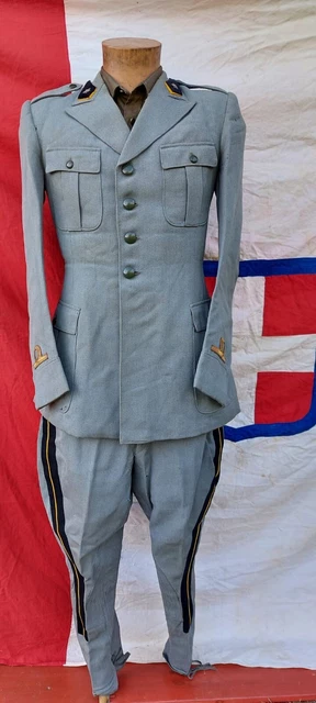 MILITARIA WW2 UNIFORME REGIO ESERCITO Ufficiale MOD. 1940 ARTIGLIERIA ...