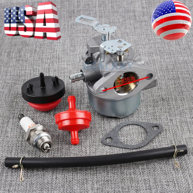 FOR 9 HP Tecumseh powered Craftsman snowblower Carburetor carb Snow ...