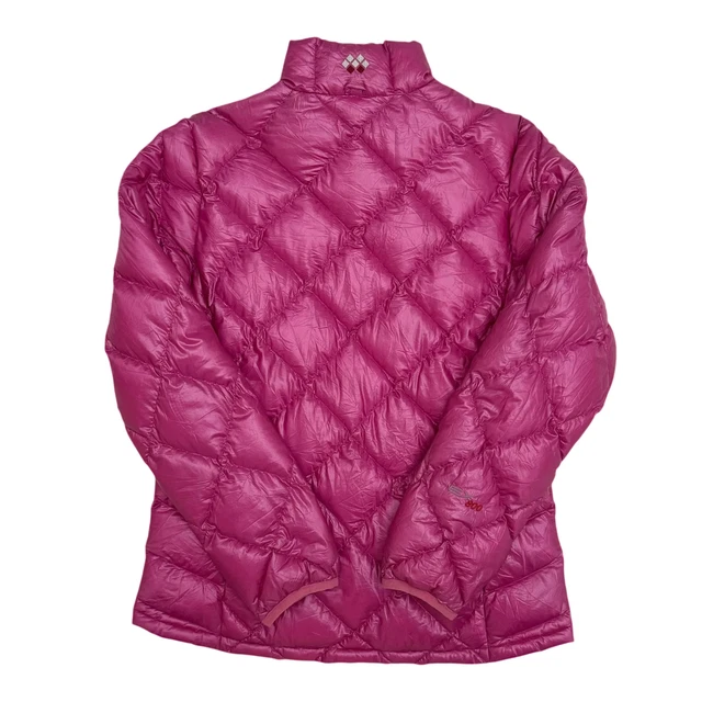 MONTBELL EX800 PERTEX Diamond Stitch Down Jacket Pink (Size S womens ...