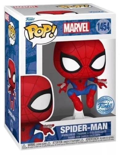 FUNKO POPS MARVEL Spider-Man Web Swing 1454 Marvel Spider-Man - Funko ...