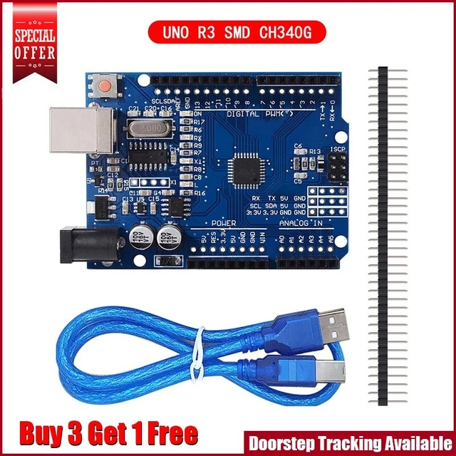 UNO R3 IDE CH340G + ATMEGA328P Chip 16Mhz For Arduino UNO R3 ...