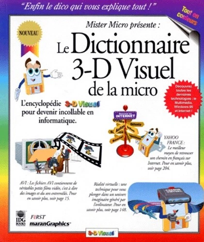 DICTIONNAIRE 3D VISUEL de la micro de MaranGraphics EUR 7,76 - PicClick FR