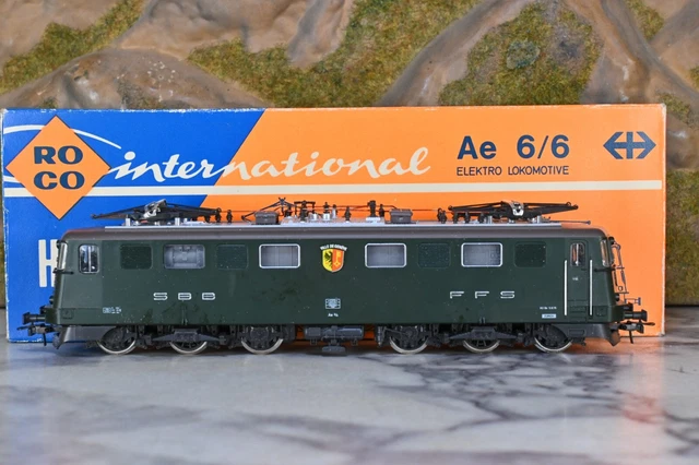 ROCO H0 BR. Ae 6/6 E-Lok Ville de Geneve der SBB N. 4195 EUR 21,29 - PicClick FR