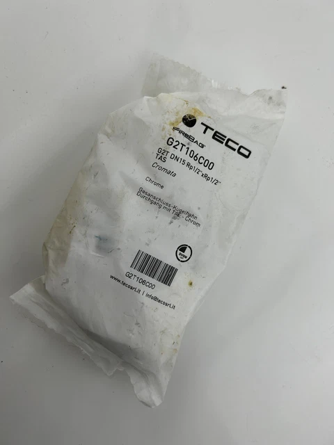 TECO FIREBAG 1/2“ DN15 G2T Gas-Kugelhahn Gaskugelhahn G2T106C00 Neu OVP ...