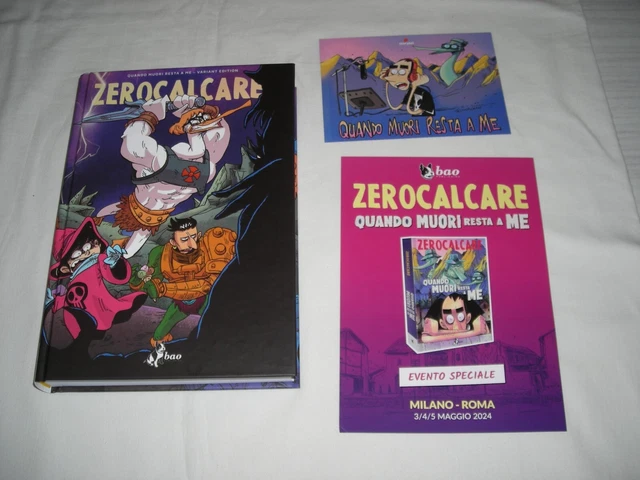 ZEROCALCARE QUANDO MUORI RESTA A ME EDIZIONE BAO VARIANT NUMERATA + card e flyer EUR 105,99 ...