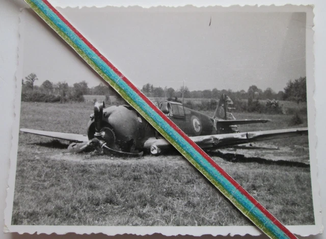 FOTO WK 2 Frankreich Technik Flugzeug Curtiss Hawk 75 Abgeschossen ...