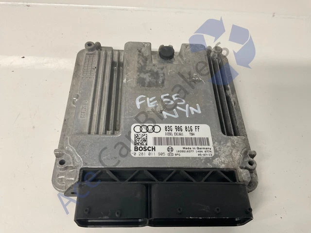AUDI A3 8P 03-08 Pre-Facelift Engine ECU 03G906016FF £30.00 - PicClick UK