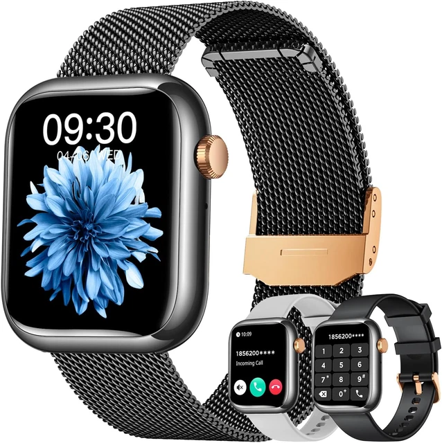 OROLOGIO SMARTWATCH DONNA Fitness Watch: Nera Smartwatch Donna Chiamate ...