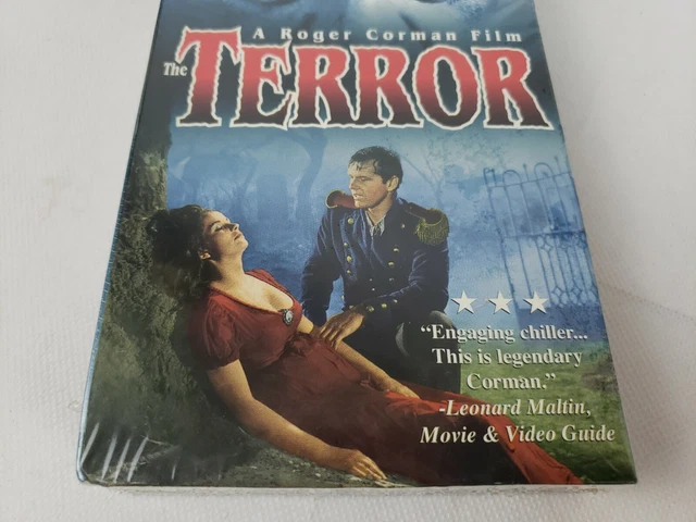 THE TERROR (VHS) A Roger Corman Film Jack Nicholson Boris Karloff Brand ...
