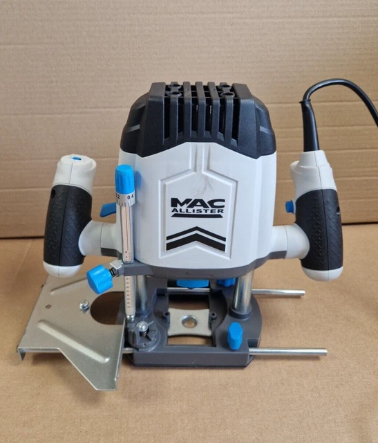 MAC ALLISTER 1200W 220-240V Corded Router MSR1200 £37.00 - PicClick UK