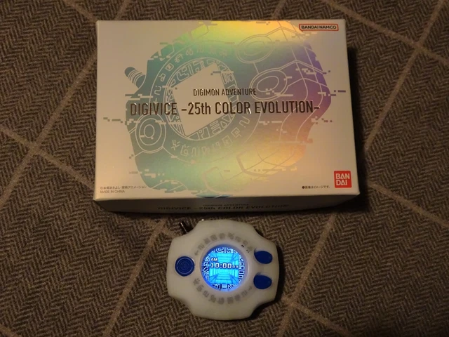 BANDAI DIGIMON ADVENTURE Digivice 25th Color Evolution + Box and ...