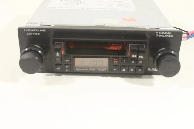 MEI CX 2225, car radio/cassette,works -no display. (ref G 646) $58.26 ...