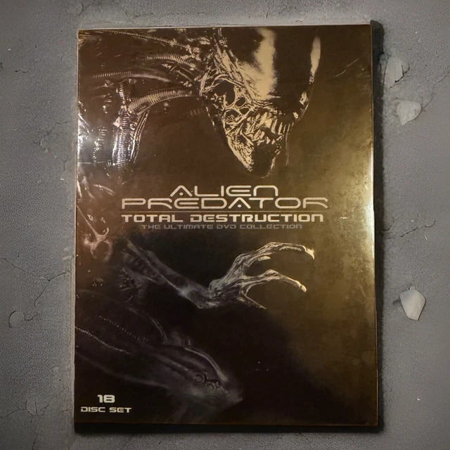 ALIEN PREDATOR - TOTAL DESTRUCTION/ The Ultimate DVD Col./18 DVD‘s/NEU ...