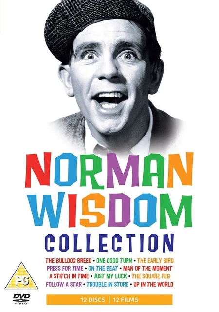 NORMAN WISDOM COLLECTION (DVD) Norman Wisdom Jennifer Jayne Karel ...