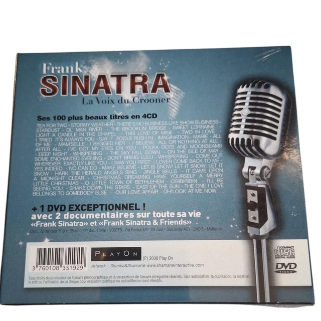 LA VOIX DU Crooner – Frank Sinatra – Coffret 4 CD + 1 DVD – NEUF sous ...