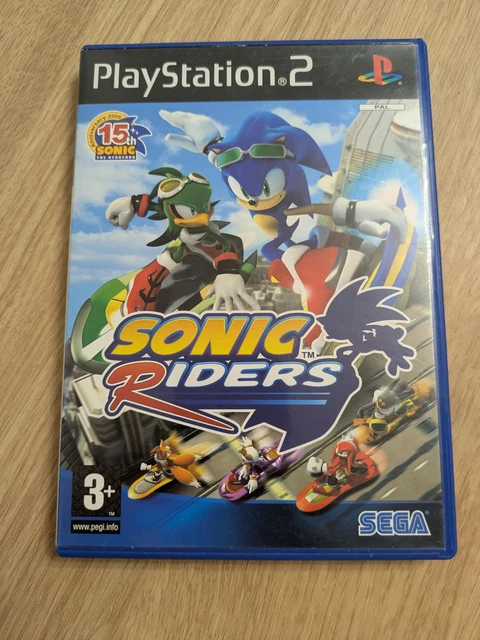 SONIC RIDERS (PS2 Sony PlayStation 2) Complete With Manual - Fast ...