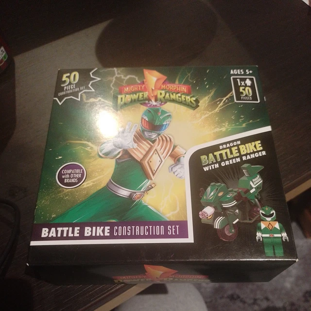 HASBRO MIGHTY MORPHIN Power Rangers Battle Bike Construction Set ...