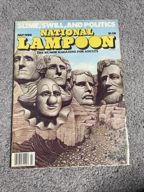 NATIONAL LAMPOON MAGAZINE Vintage July 1980 Issue Adult Humor Magazine ...