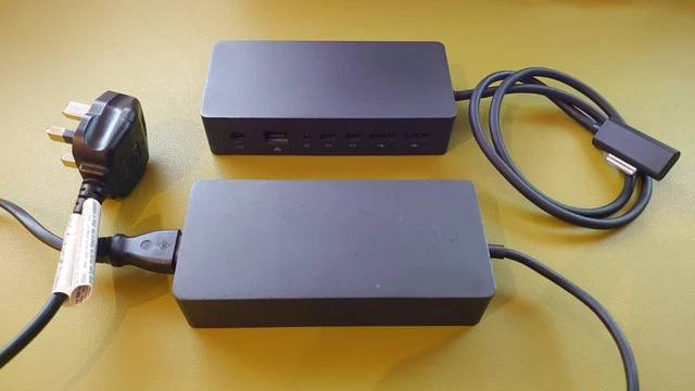 MICROSOFT SURFACE DOCKING Station (Model PD9-00011) With charger £50.00 ...