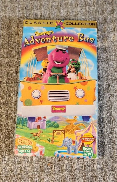 VHS BARNEY - Barneys Adventure Bus (VHS, 1997) EUR 10,10 - PicClick IT