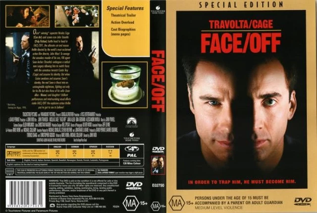 FACE/OFF (DVD, 2001) Brand New Sealed R4 $21.00 - PicClick AU
