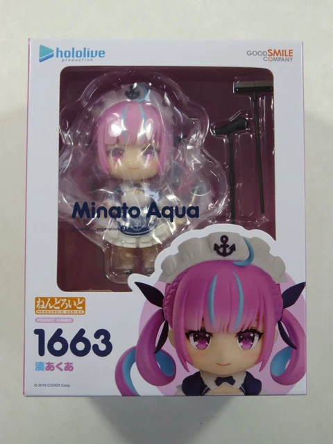 NENDROID 1663 HOLOLIVE Production Minato Aqua Good Smile Company Figure Japan Ne EUR 112,99 ...