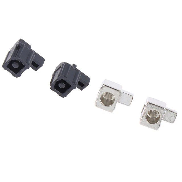 LINKS RECHTS SLIDER Buckle OEM Metal Lock Latch Bracket für Nintendo ...