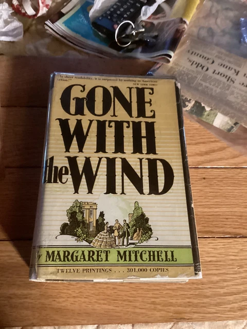 GONE WITH THE Wind - Margaret Mitchell, First Edition & 1st Printing ...