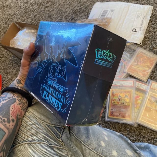 POKEMON TCG: MEGA Evolution Phantasmal Flames Elite Trainer Box ETB ...