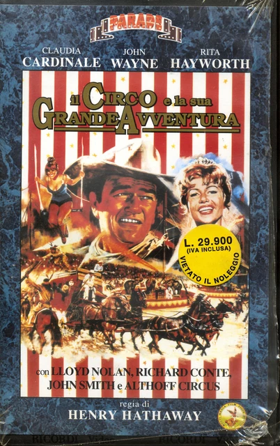 IL CIRCO E La Sua Grande Avventura John Wayne - VHS NUOVO EUR 14,90 ...