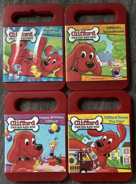 PBS KIDS CLIFFORD the Big Red Dog Lot of 4 DVDs TV Show Children’s 34 ...