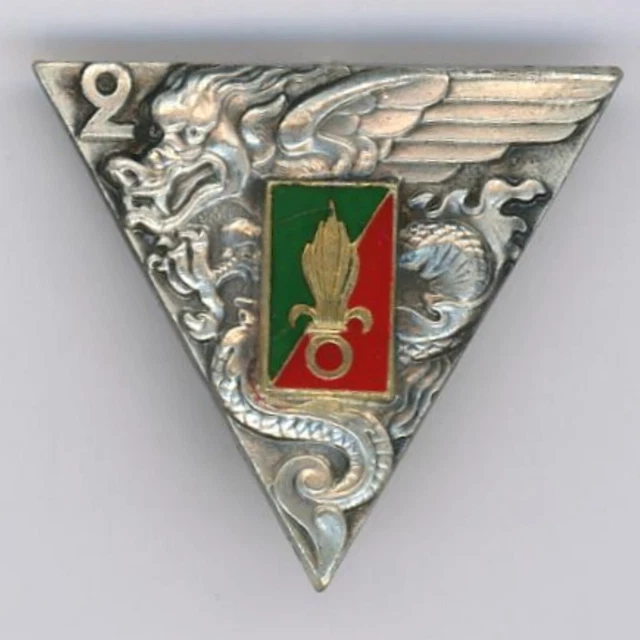 2° REP LÉGION Étrangère Insigne Drago Marne La Vallée G 1948 EUR 12,00 ...