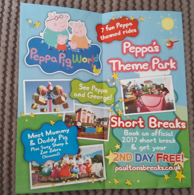 PEPPA PIG WORLD (Paultons Park) / Lost Kingdom Dinosaur World Flyer ...